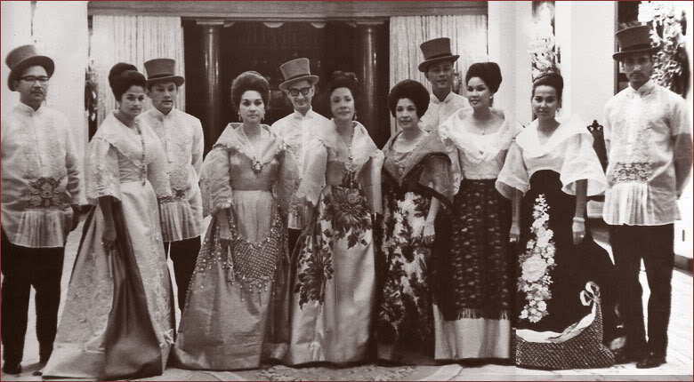 Chandelier by the Sea: LACY DAYS: The Filipino Terno is New Again