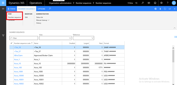 Create Number Sequence in Microsoft Dynamics 365 for Finance and ... Create Number Sequence in Microsoft Dynamics 365 for Finance and ...