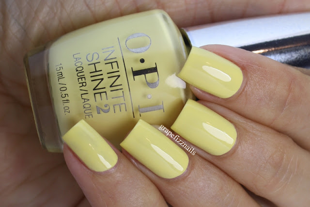 Grape Fizz Nails: OPI Infinite Shine Summer Collection 2015