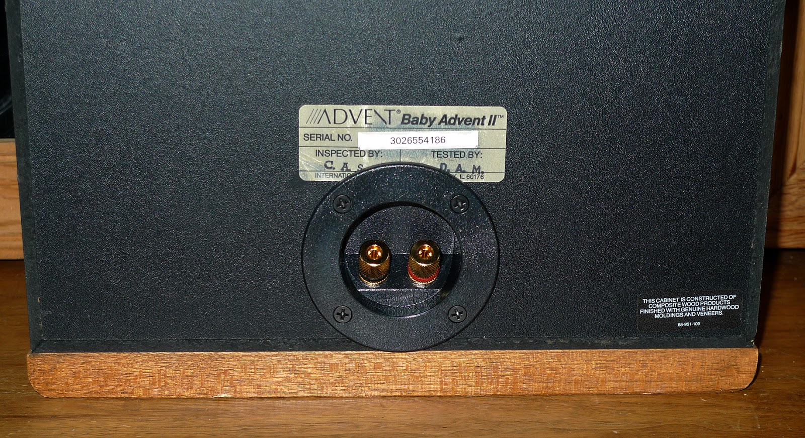 The Robb Collections: Restomoding a pair of Vintage Advent Baby Advent ...