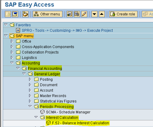 SAP - FICO MODULE LEARNING: Balance Interest Calculation