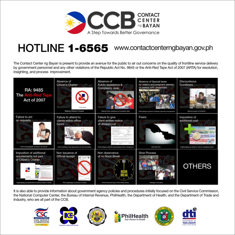 Contact Center ng Bayan now accessible via SMS Contact Center ng Bayan now accessible via SMS
