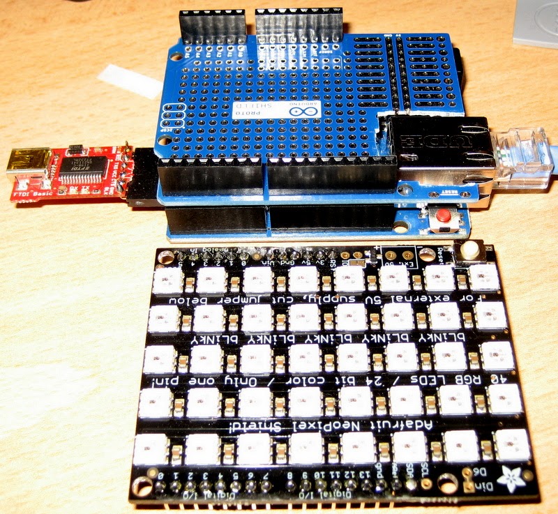 Combining Arduino Ethernet And Adafruit Neopixel Shield To Create Web Controlled Led Goodness