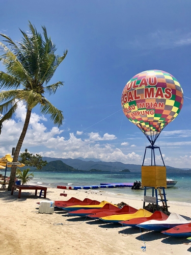 Tegal Mas Island Salah Satu Destinasi yang Hits di Lampung ~ Elora Tour ...