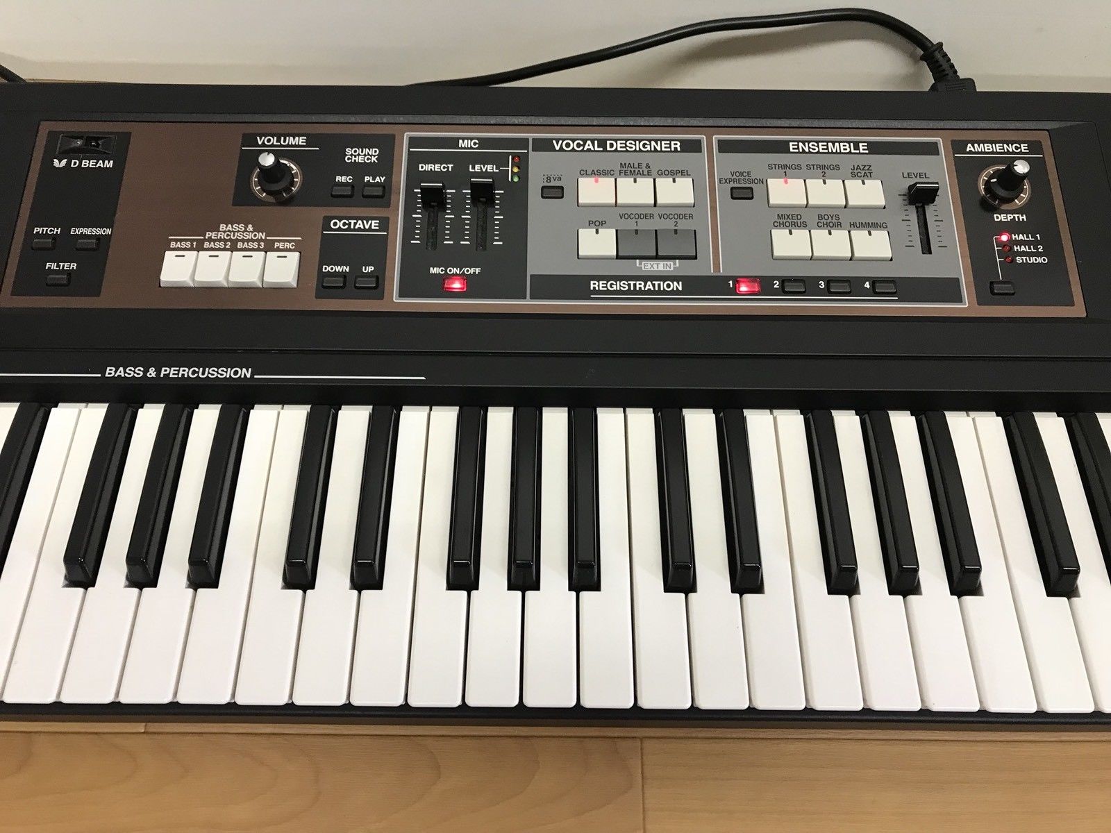 MATRIXSYNTH: Roland VP-550 Vocoder Synthesizer SN ZX11835