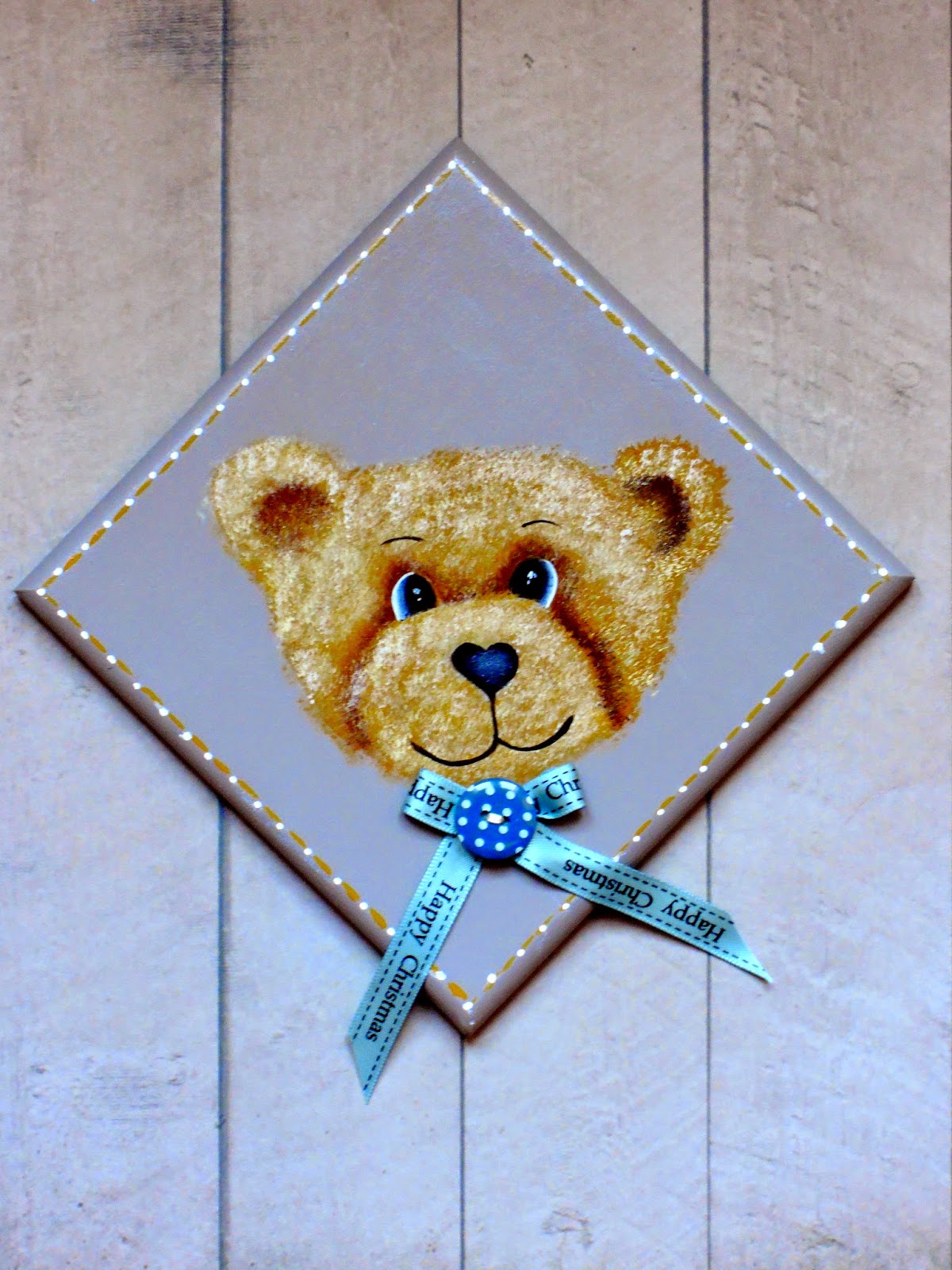 Crafty Ribbons Pure Inspiration: A christmas bear