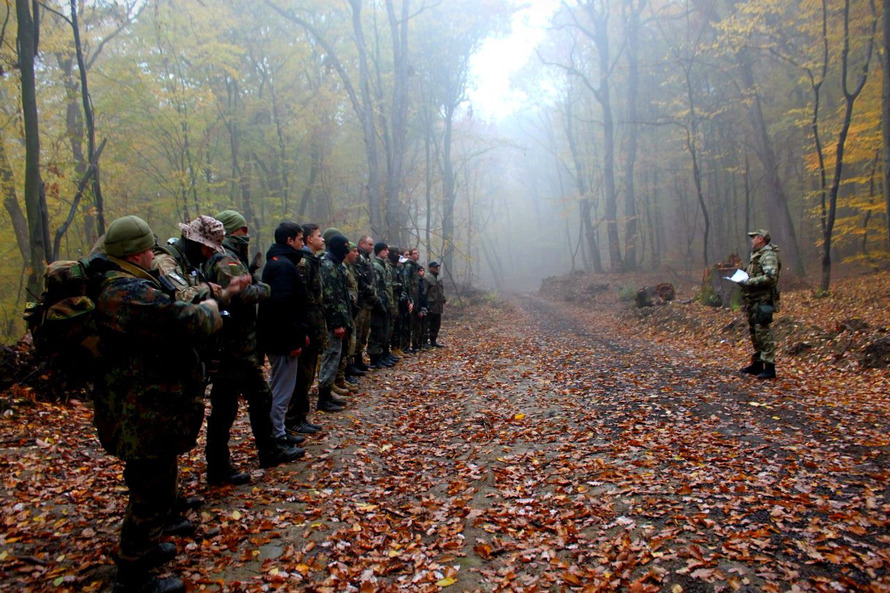 A MILITARY EXERCISES IN CARPATHIAN WOODS IN MEMORY OF CARPATHO-UKRAINE ...