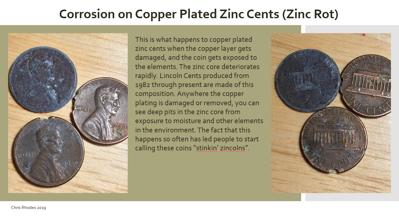 Adventures in Coin Roll Hunting: Different Types of Damaged Coins and ...