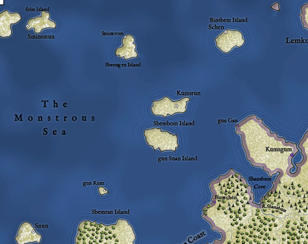 Here Dragons Abound: The Naming of Places (Part 8): The Sea