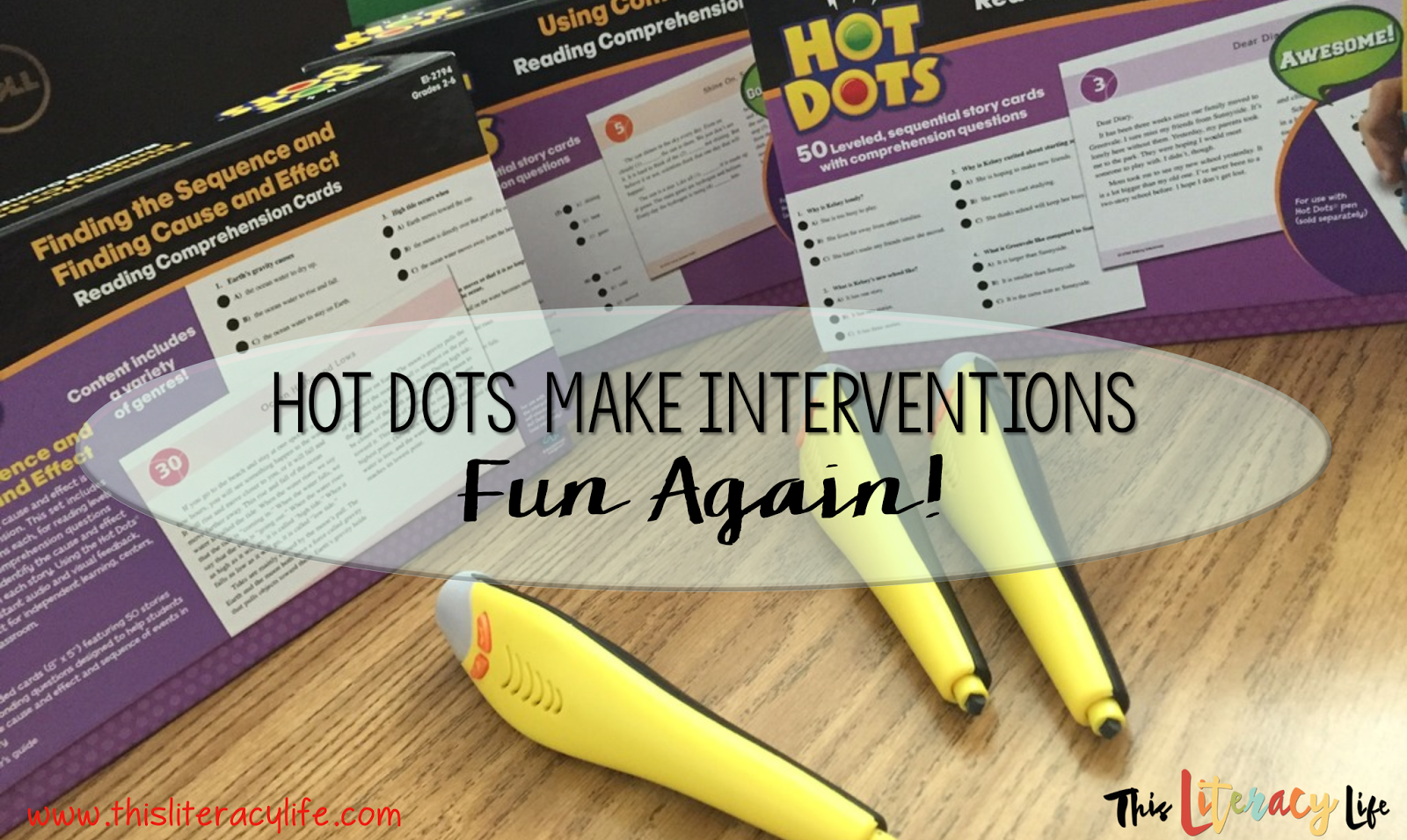 Hot Dots Make Interventions Fun Again! | This Literacy Life