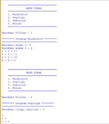 PROGRAM FUNGSI PADA PYTHON