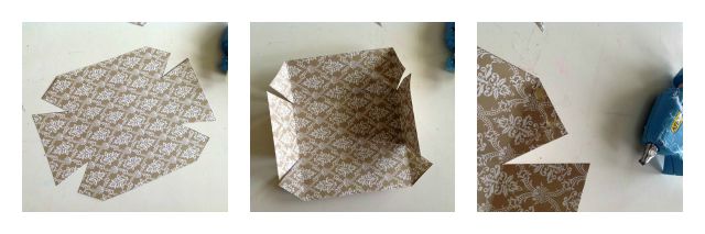 504 Main by Holly Lefevre: DIY Paper Food Tray + Template