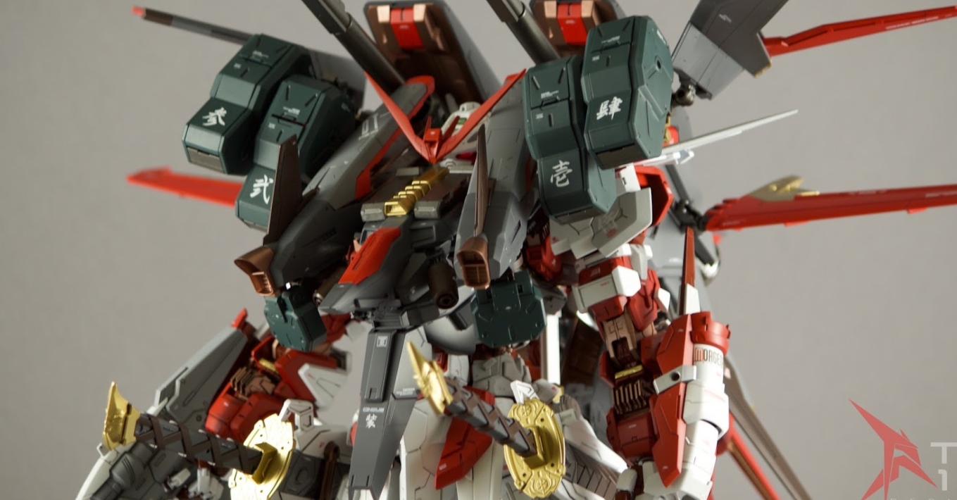 Custom Build: PG 1/60 Gundam Astray Red Frame "Raizen" Full Armour Mode
