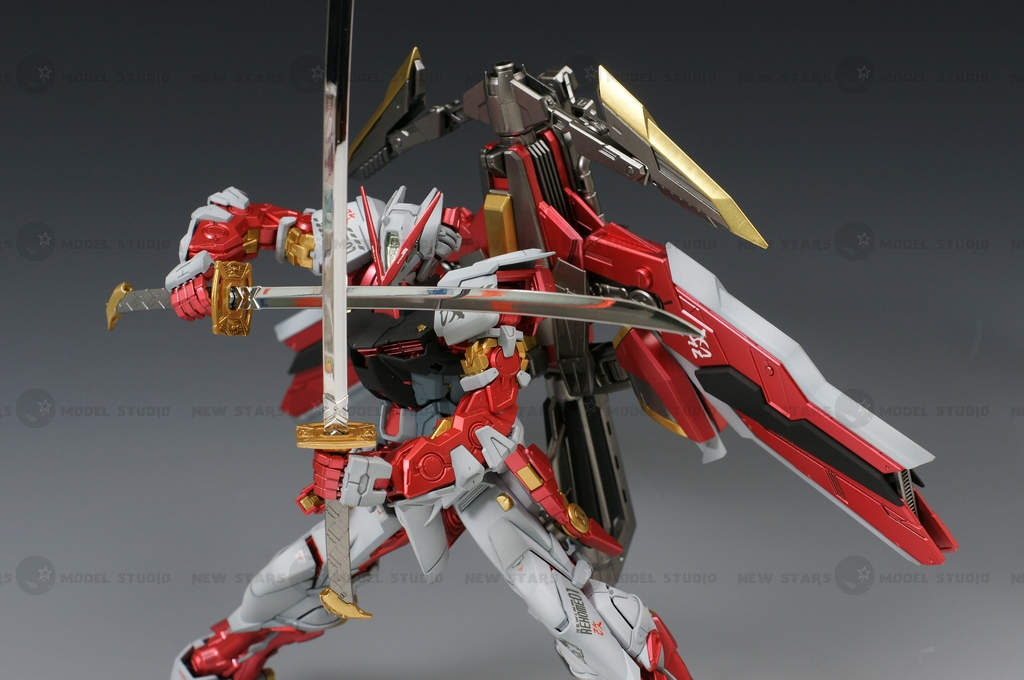 GUNDAM GUY: MG 1/100 Gundam Astray Red Frame Kai - Customized Build