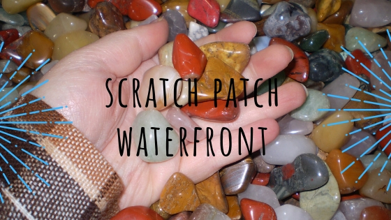 Scratch Patch | Waterfront - Blue Poinsettia