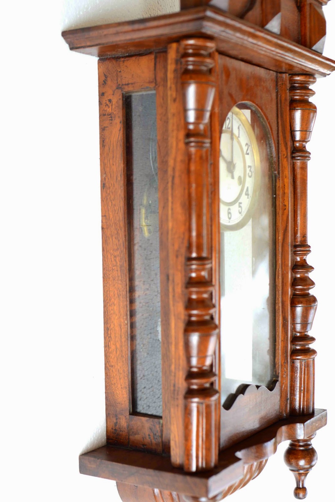 Old Vintage Gallery: Antique HAC RA Wall Clock Circa Early 1900