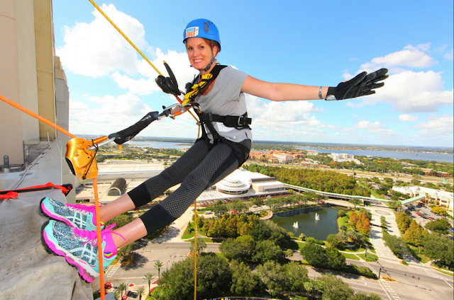 Shatterproof Challenge Rappelling Series | I Run For Wine