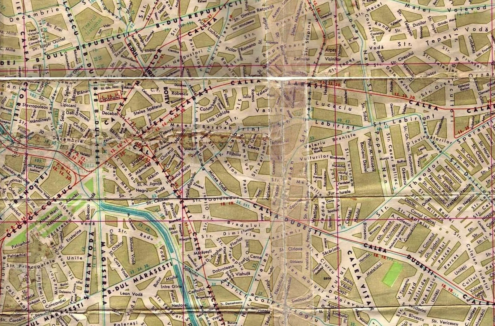 Ideas and Peregrinations: Old Bucharest - MAPS