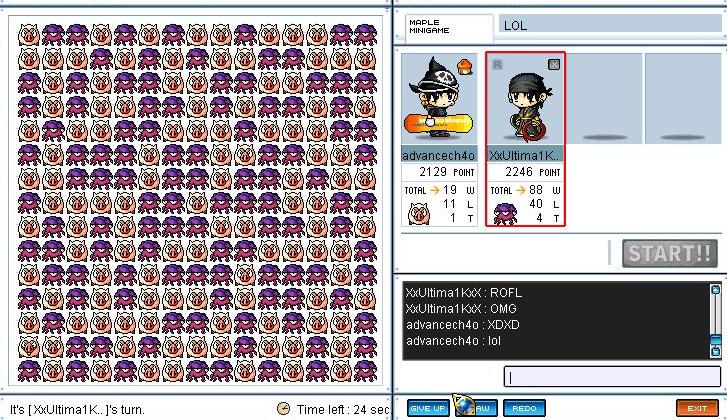 MapleSecrets - ☯ IMBA and CRAZY RICH MapleSEA Legend ☯ ♛: A Guide to Omok | MapleStory Omok ...