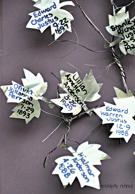 Serendipity Refined Blog: How to Make A Four Generation Family Tree