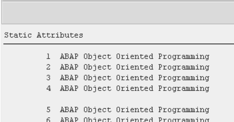ABAP : ABAP – Classes