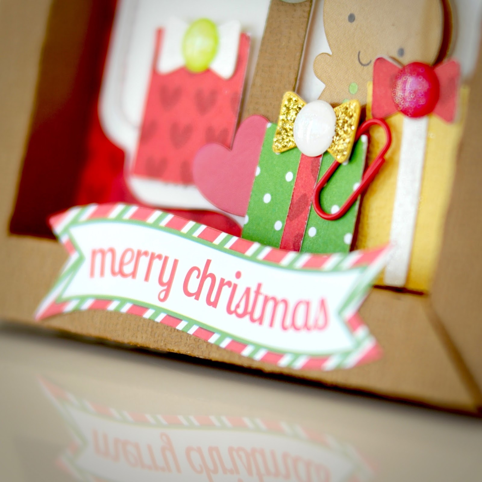 Court's Crafts: 3d Frame Decor Christmas Tree