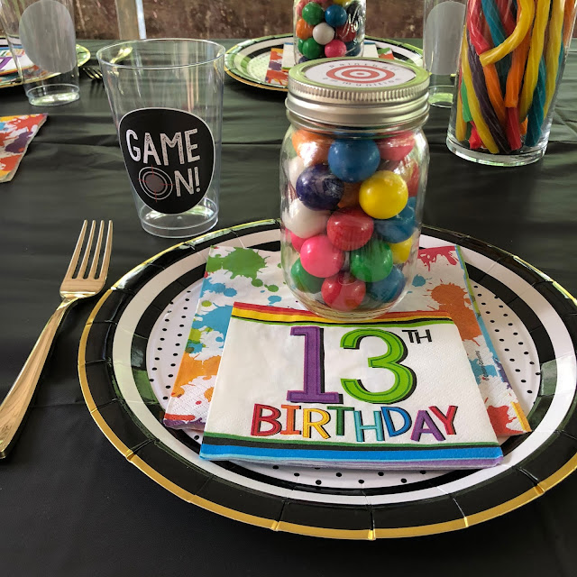 Bolling With 5: Paintball Party Food And Decorations!