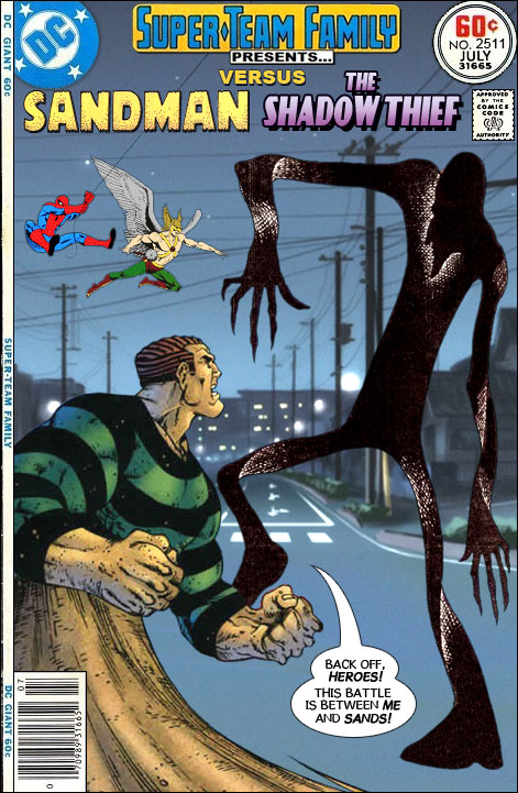 Super-Team Family: The Lost Issues!: Sandman Vs. The Shadow Thief