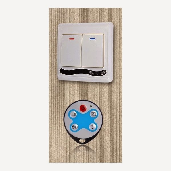 MAROC ESPION: Interrupteur Caméra Espion Avec Télécommande