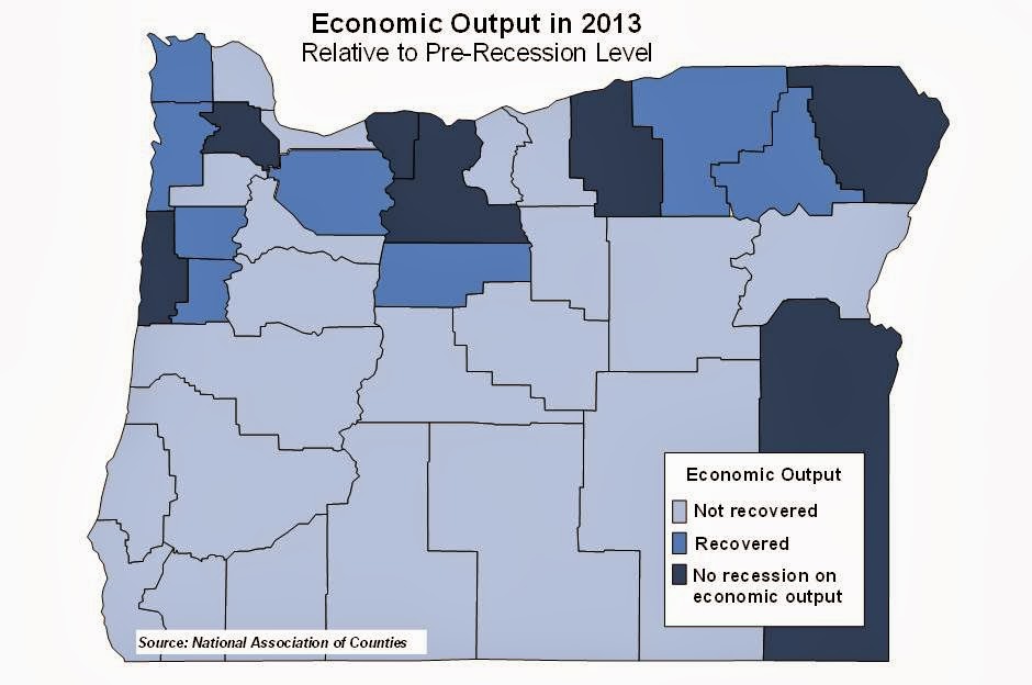 Oregon Workforce and Economic Information: Economic Recovery for Half ...