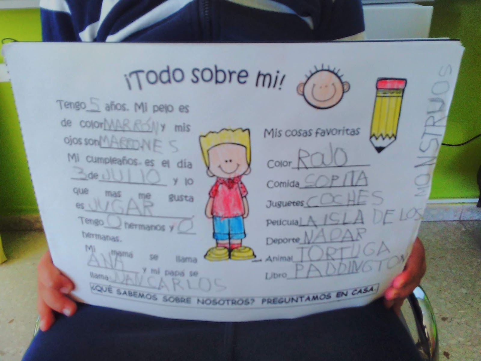 EDUCACIÓN INFANTIL CEIP PADRE MANJON: PROYECTO ASÍ SOY YO