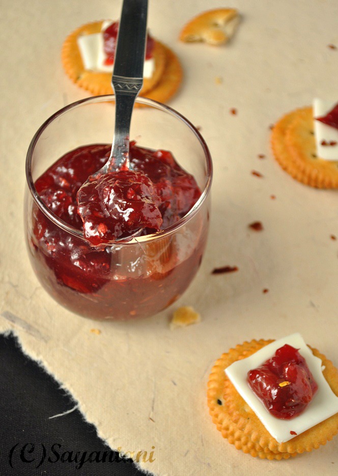 Plum Relish with Raisin and Ginger - A Homemaker's Diary