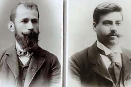 The debate between Goce Delcev and Dame Gruev which preceded the ...