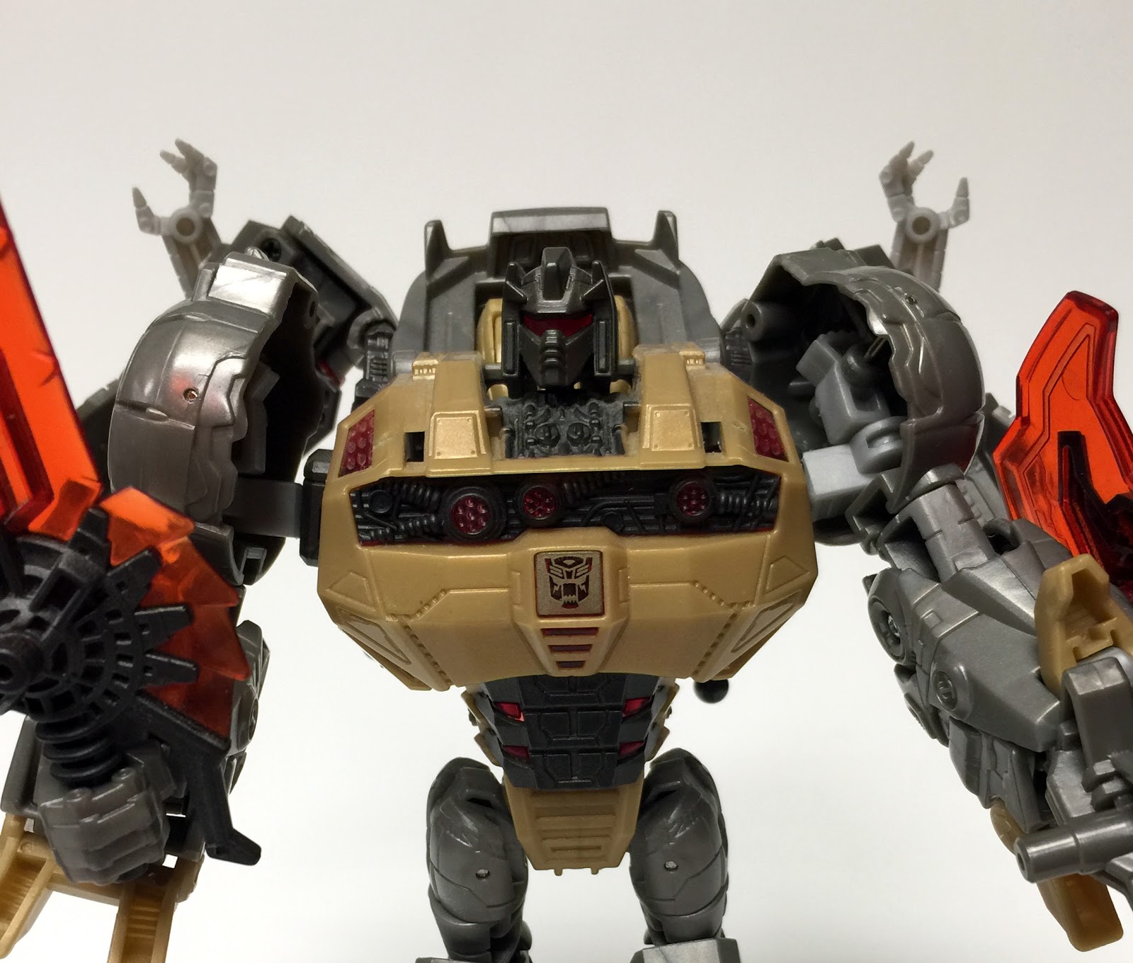 Transformers Reviews: Iron Factory EX-01 Dinoarmor and Rifle