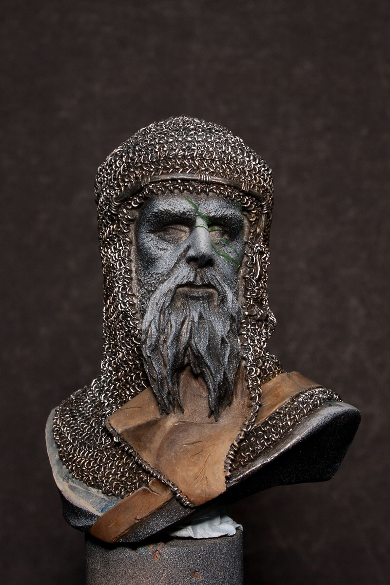 Medieval bust - what I've done so far. | planetFigure | Miniatures