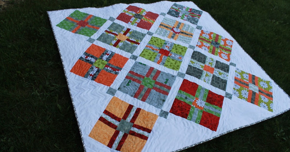 SunShine Sews...: Mod Squad Quilt - Completed