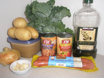 Got it, Cook it: Portugese Linguica, Bean & Kale Stew