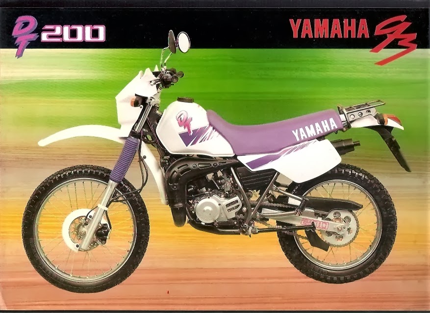 FBM Motos: Folder da Linha Yamaha 93