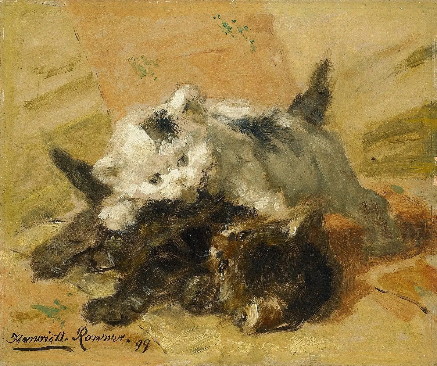 Henriëtte Ronner-Knip | The painter of cats | Tutt'Art@ | Pittura ...