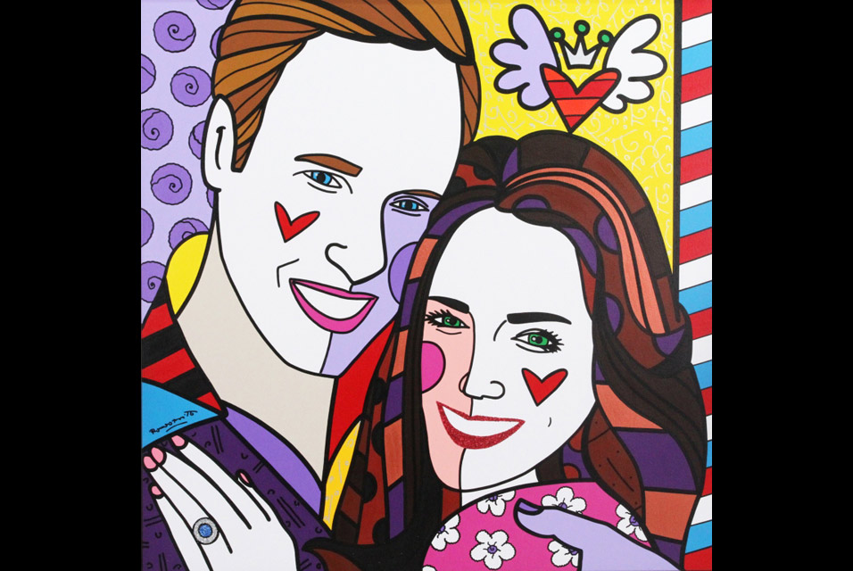 poxymash: please mr. britto won't you paint our portrait?