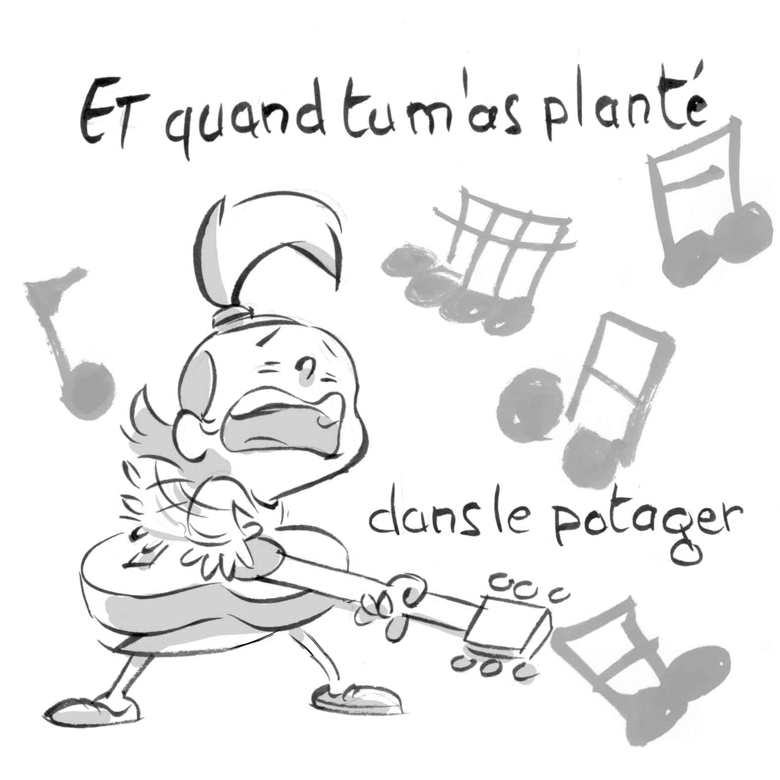 msieu Sylvain: Caca song