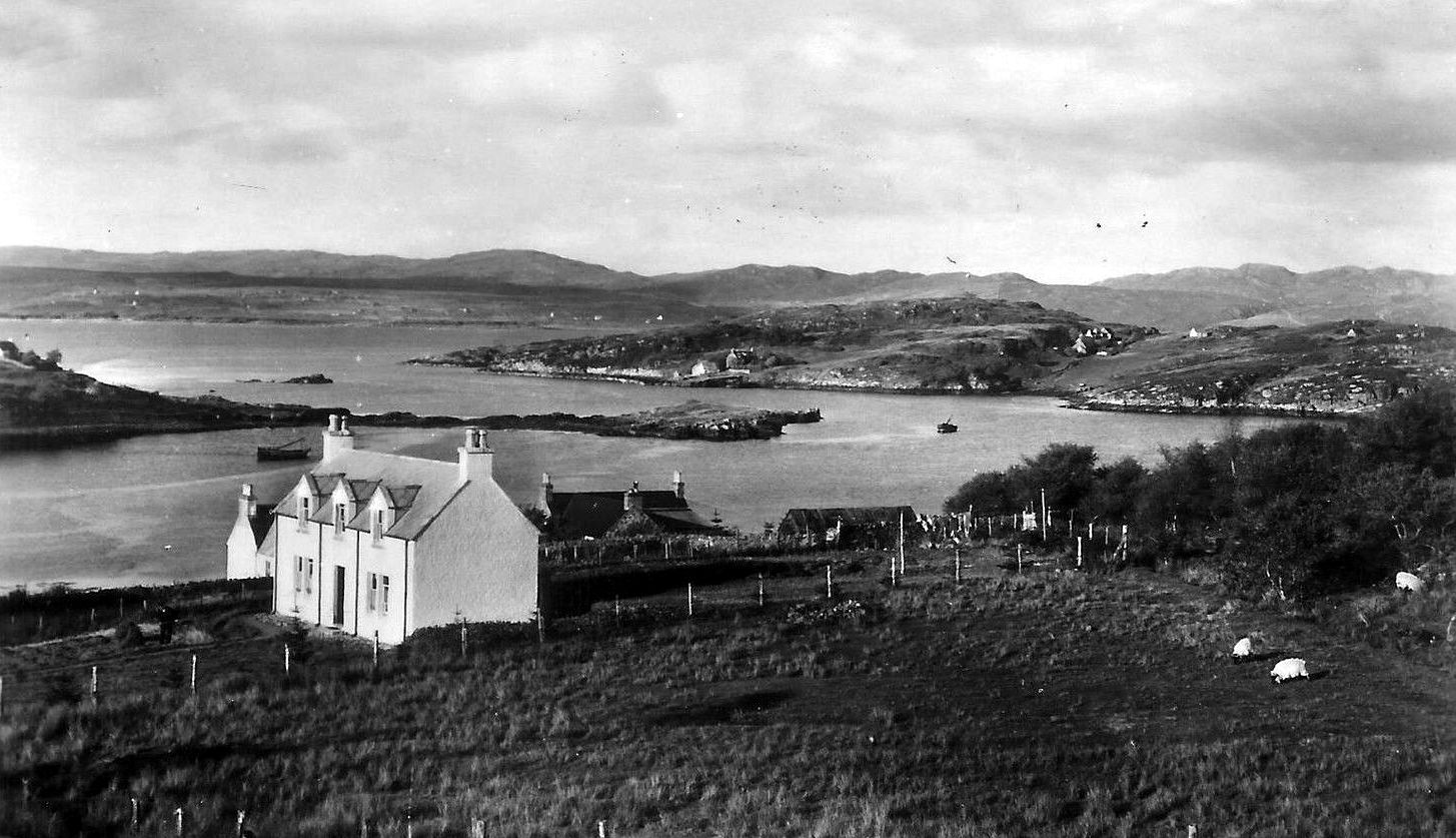 Tour Scotland: Old Photographs Badachro Scotland
