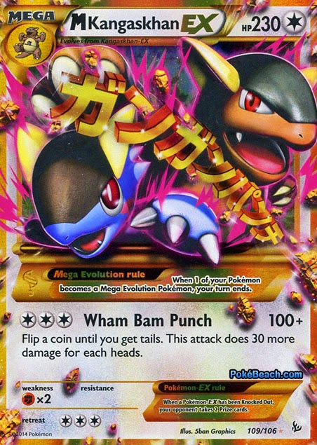 Mega Kangaskhan EX -- Flashfire Pokemon Card Review | PrimetimePokemon ...