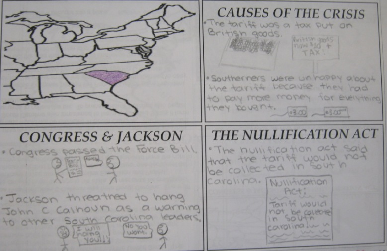 Mr Gray History: Student Work - The Nullification Crisis