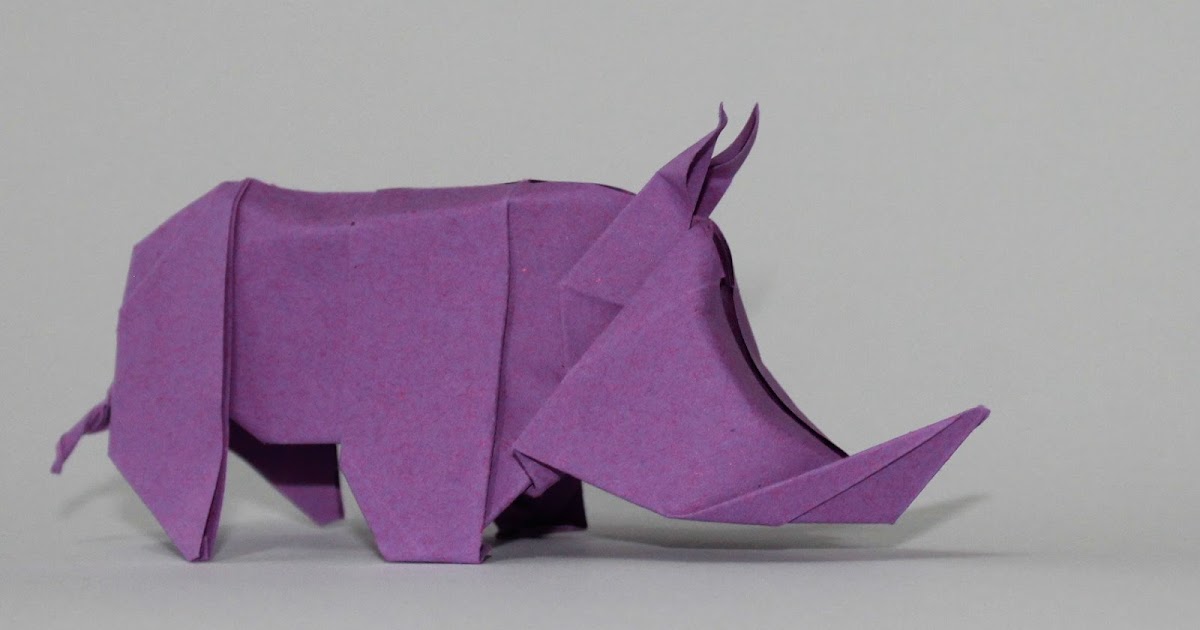 Origami KS: Rhino - Rhinoceros