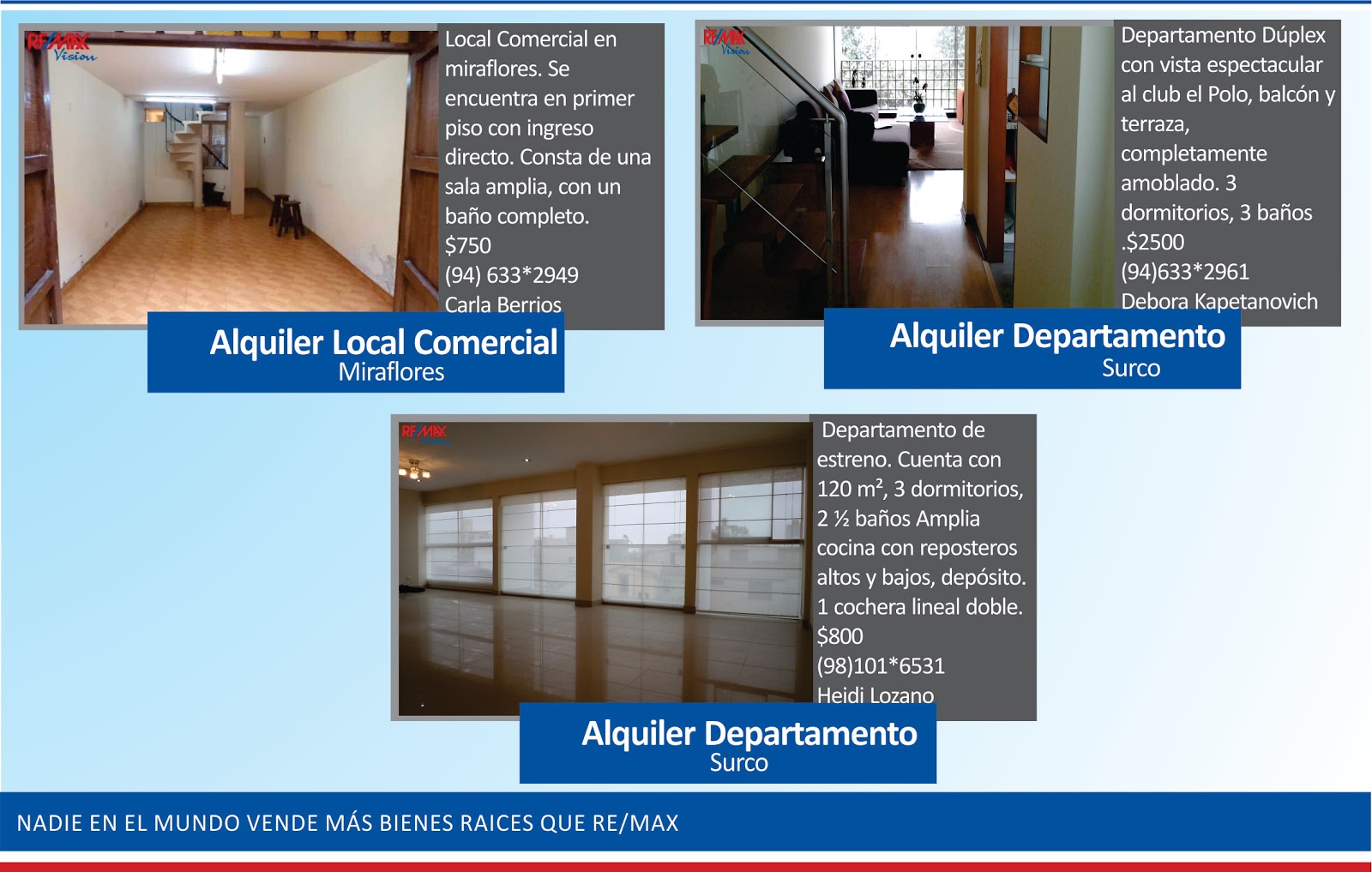 Catálogo de Departamentos RE/MAX VISION ~ RE/MAX Vision Blog