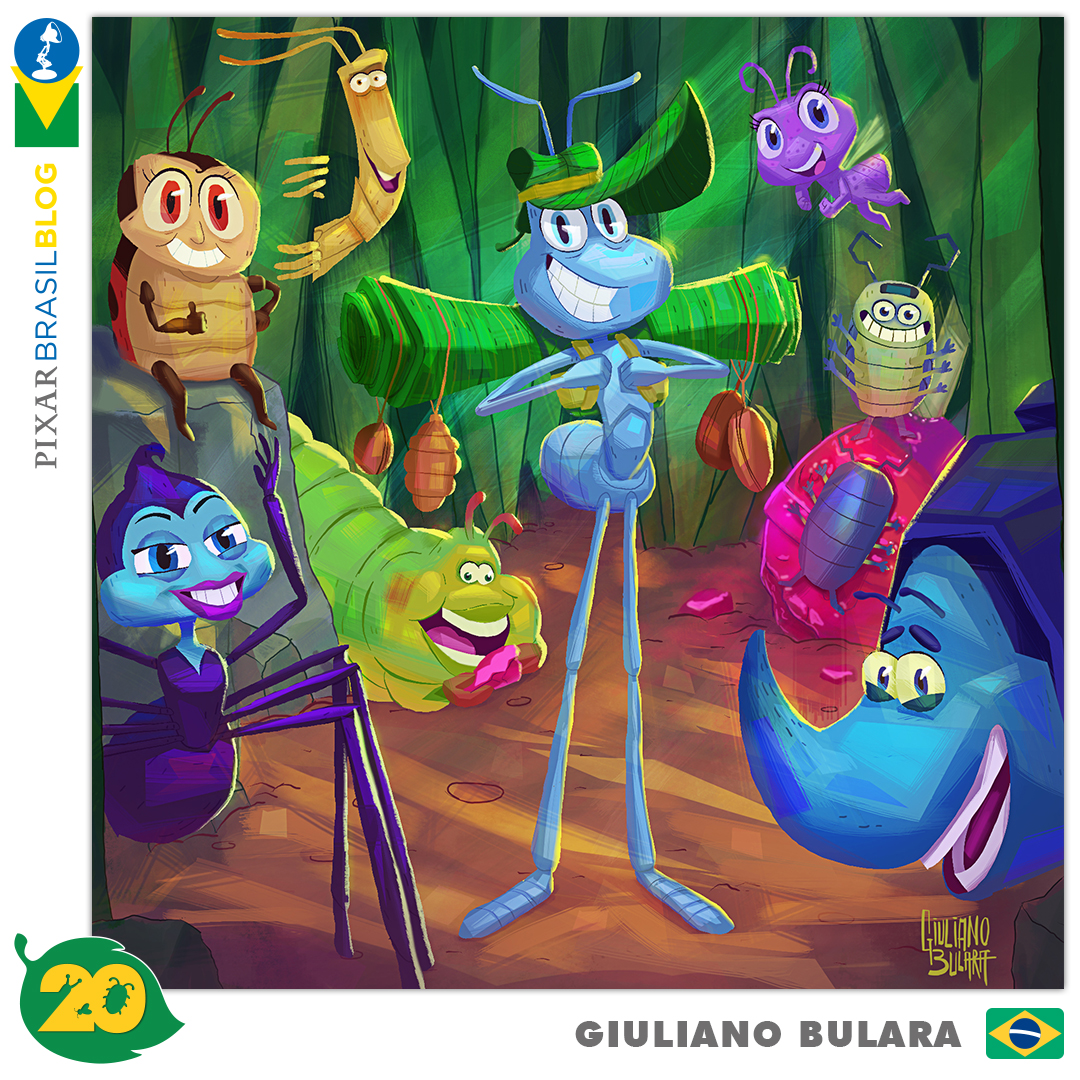 Vida de Inseto comemora 20 anos da estreia no Brasil - Pixar Brasil Blog