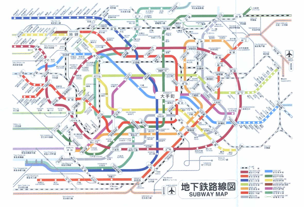 Dream Refuge: Japan Rail Network - Greater Tokyo