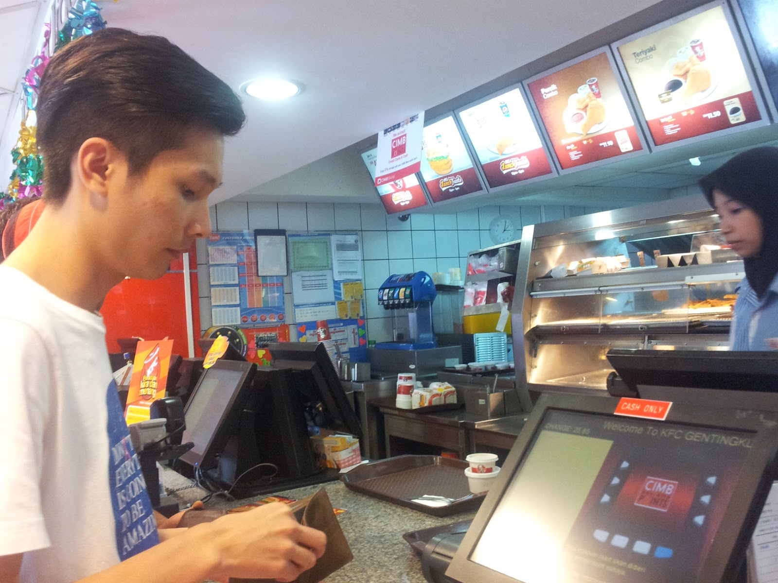 Level of customer satisfaction in KFC, Genting Kelang: November 2012