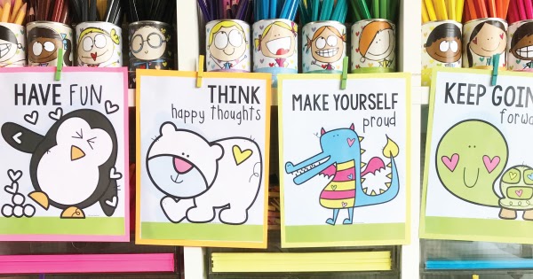 Cute Classroom Posters Set 3 | From the Pond